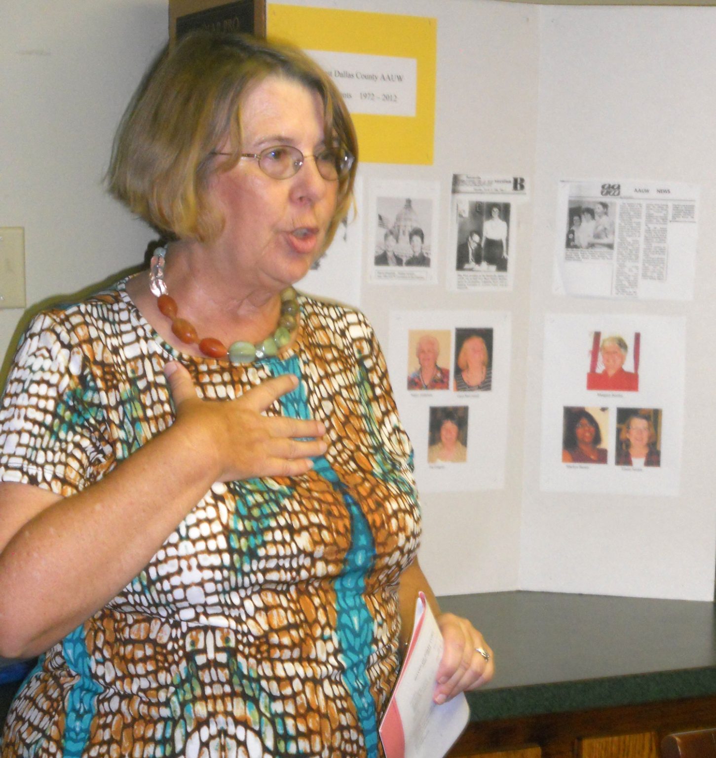 AAUW Past Presidents photos | Southwest Dallas County (TX) Branch
